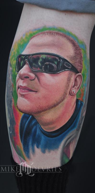 Kyle's Brother Portrait by Mike DeVries: TattooNOW