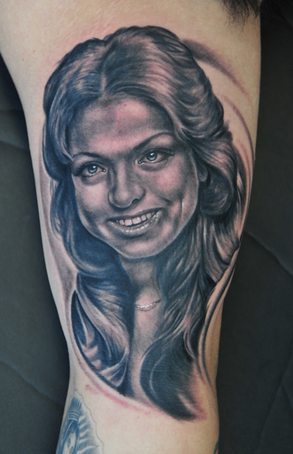 Portrait by Mike DeVries: TattooNOW