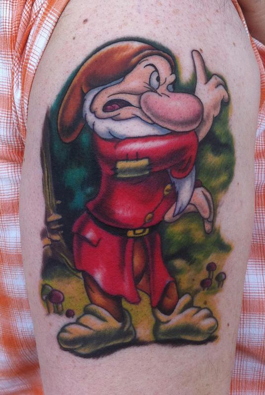 Grumpy Tattoo by Jamie Lee Parker: TattooNOW
