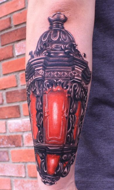 Red Lantern Symbol Tattoo