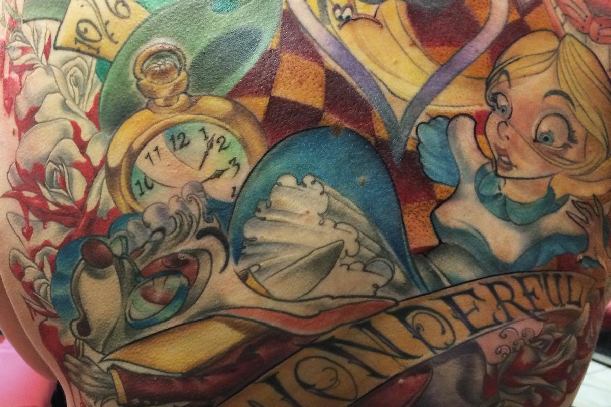 Down the Rabbit Hole II by Brian Adams: TattooNOW