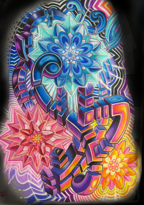 Tattoo Art Drawings Color