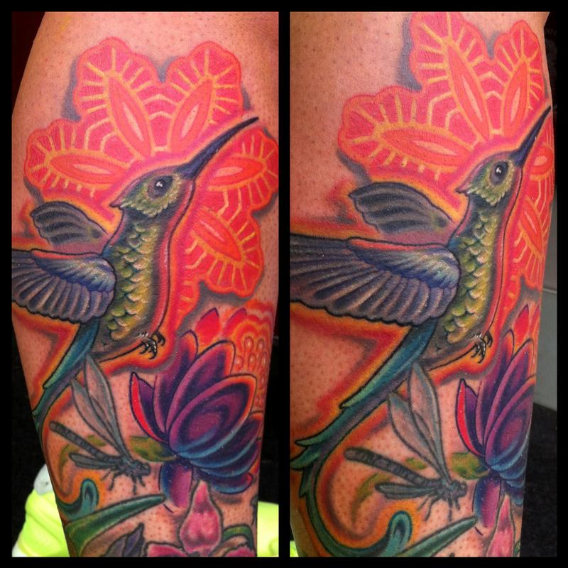Hummingbird Wrist Tattoos
