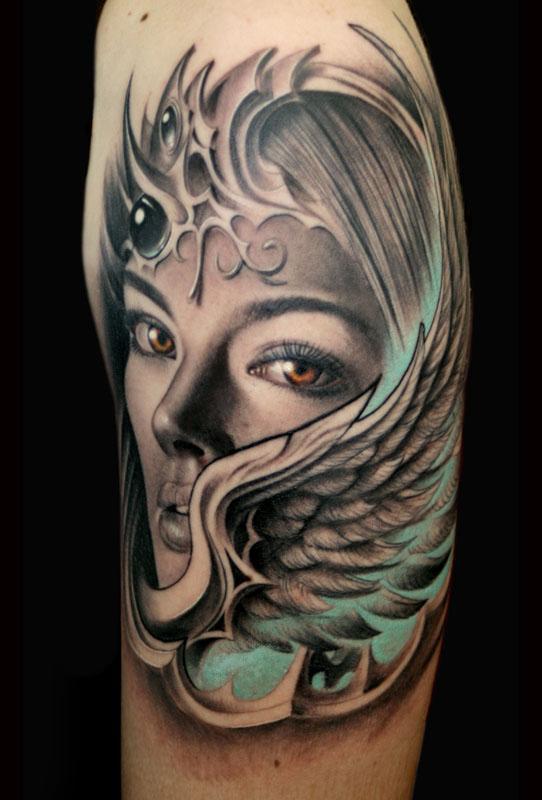 Valkyrie Angel Tattoos