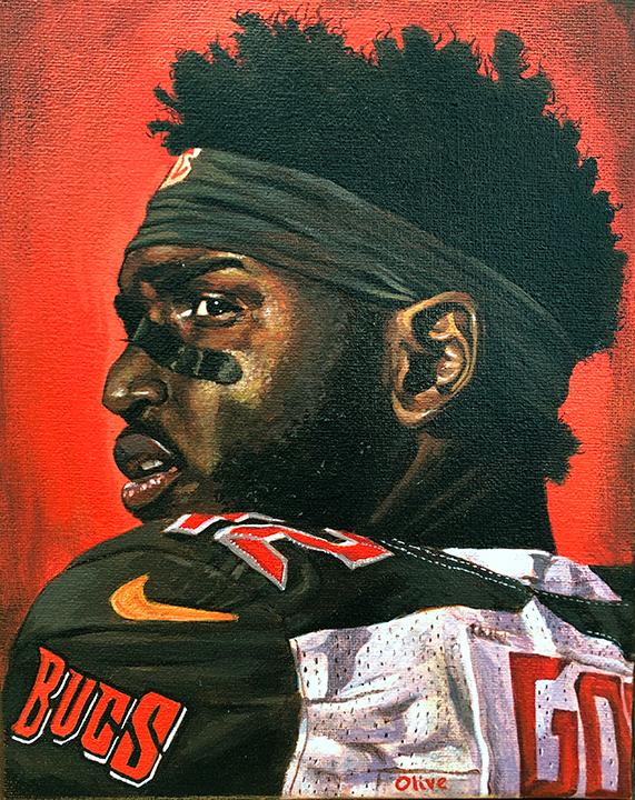 Chris Godwin Portrait by Scott Olive: TattooNOW