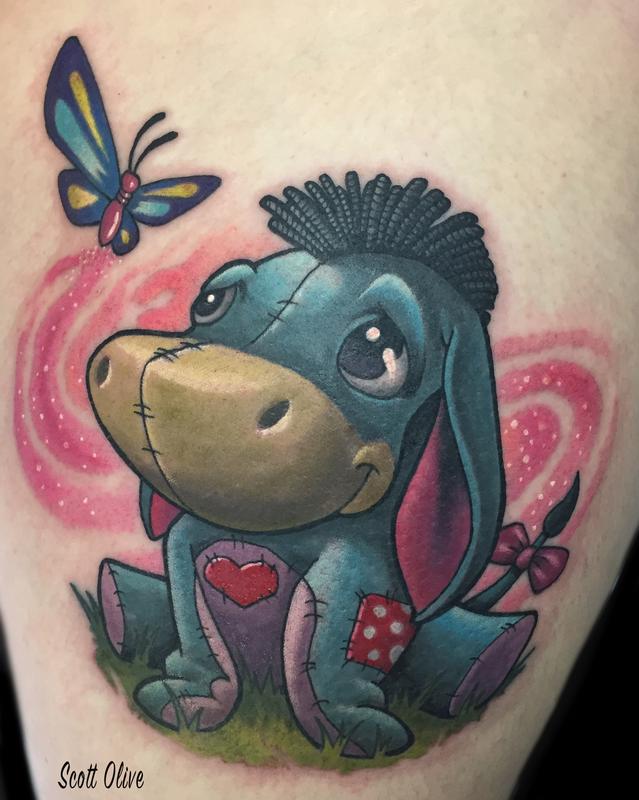 Eeyore Tattoos Designs