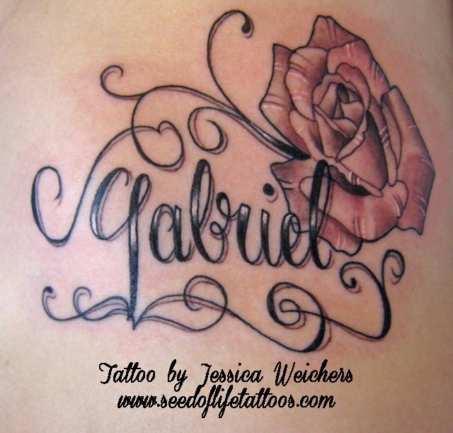 Jessica Name Tattoo