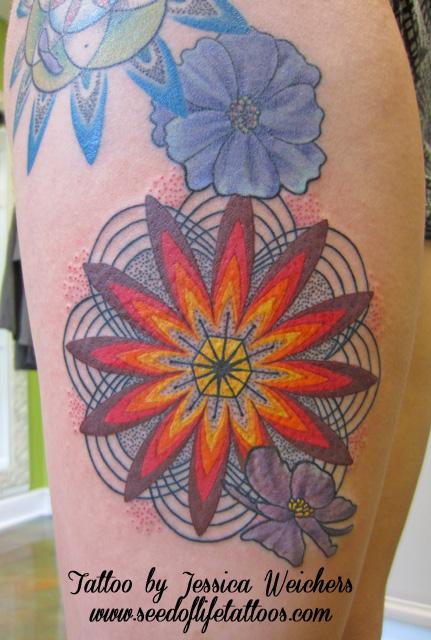 Sacred Geometry Mandala by Jessica Weichers: TattooNOW