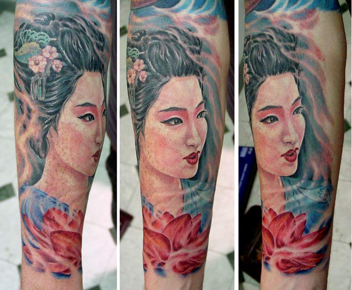 Geisha by Steve Morris: TattooNOW
