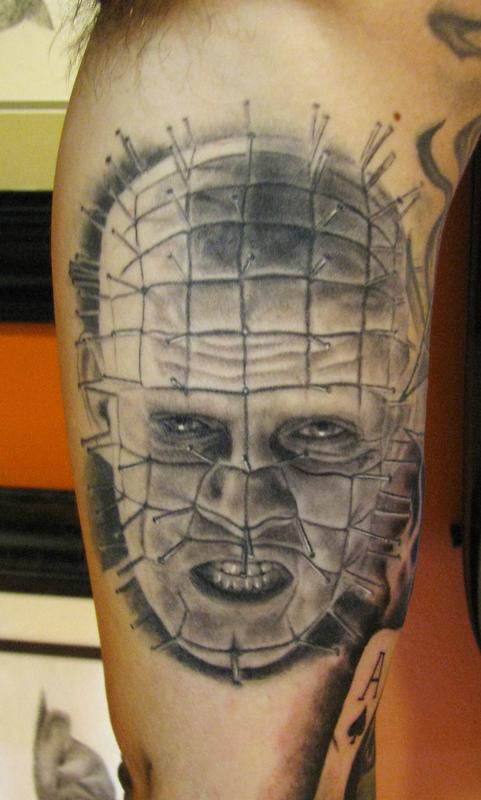 Pinhead Hellraiser Tattoo