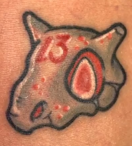 Cubone Skull by AlchTattz: TattooNOW