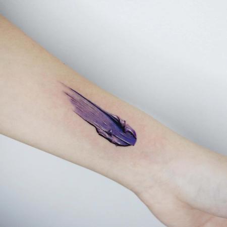 Realistic Paint Smear by Eunbee Choi Eunji: TattooNOW
