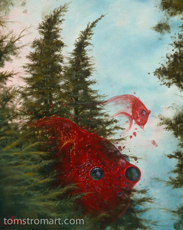 Crimson flow by Tom Strom: TattooNOW