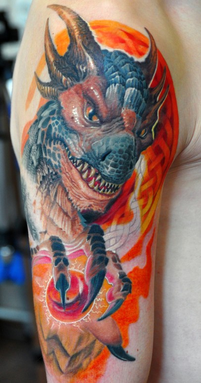 Dragon by Oleg Turyanskiy: TattooNOW