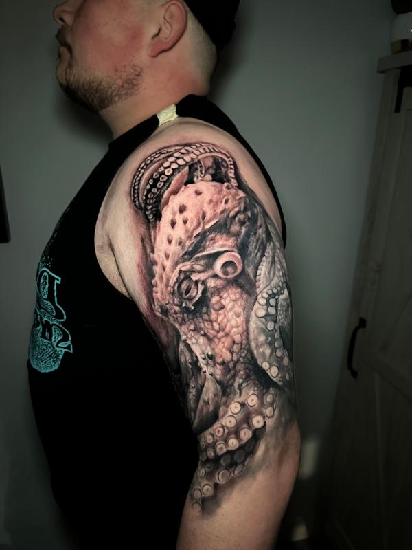 Octopus Tattoo by Kevin Moore: TattooNOW