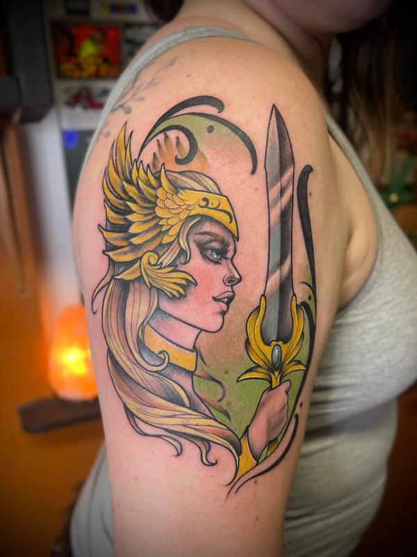 Valkyrie Tattoo by Shanoah Chapman: TattooNOW