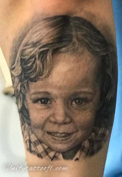 Child Portrait by Pepper: TattooNOW