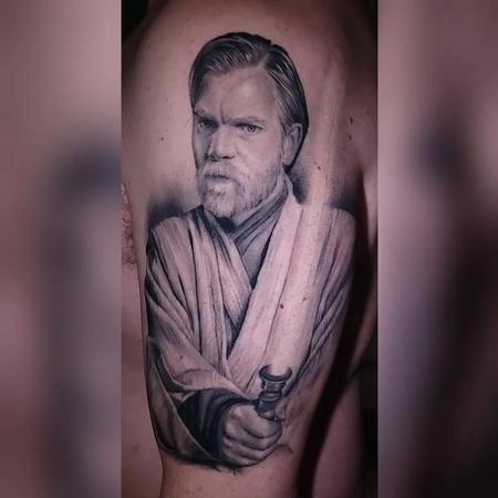 Obi-Wan Kenobi by Whitney Schiller: TattooNOW