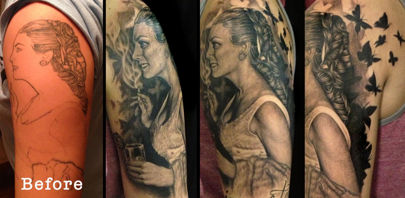Realistic Tattoos Over Time