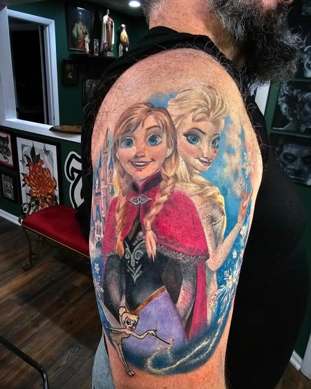 Frozen tattoo by Whitney Schiller: TattooNOW
